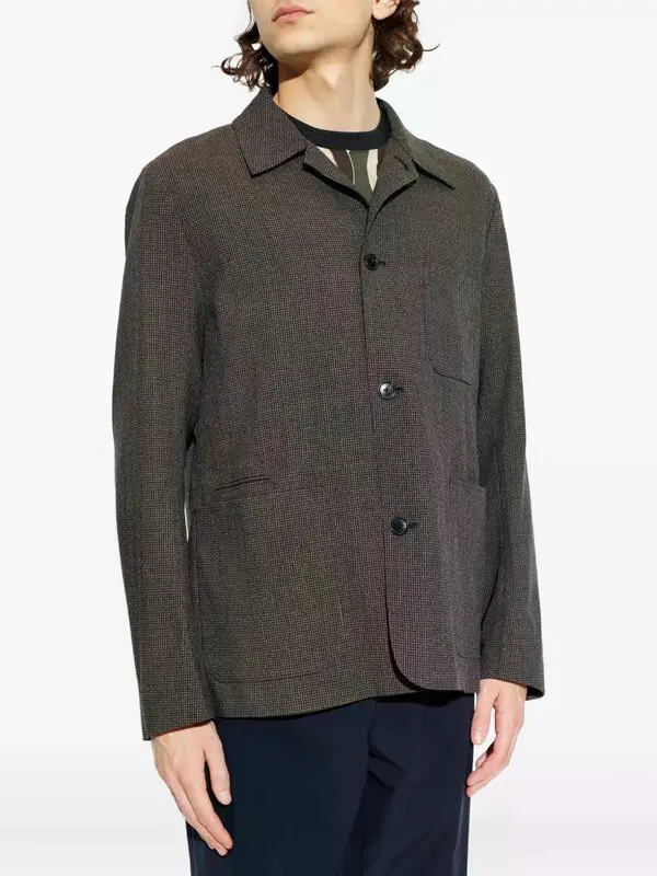 Paul Smith Buttoned Wool Overshirt