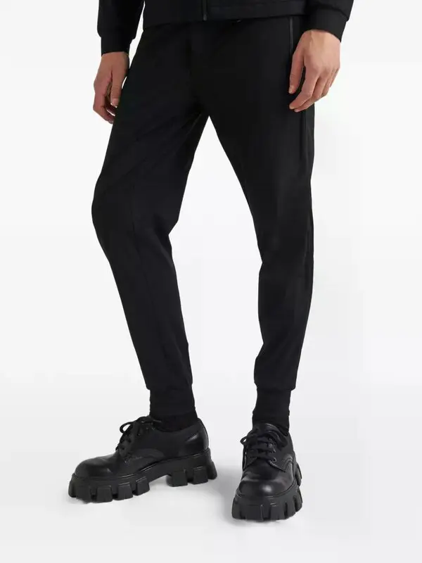 Prada Drawstring Piping Trousers