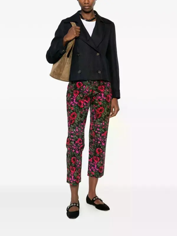 Marni Flower-print Trousers