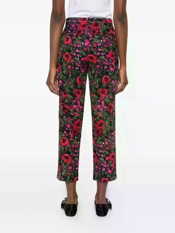 Marni Flower-print Trousers