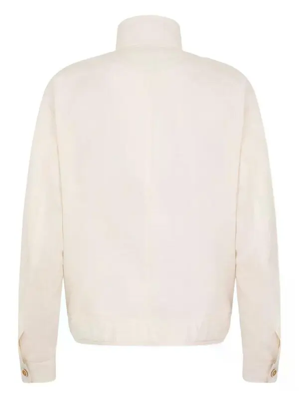 Dsquared2 Sunset Zip-up Bomber - Neutrals