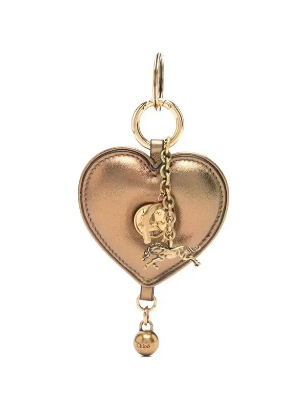 Chloé Heart-shaped Keyring