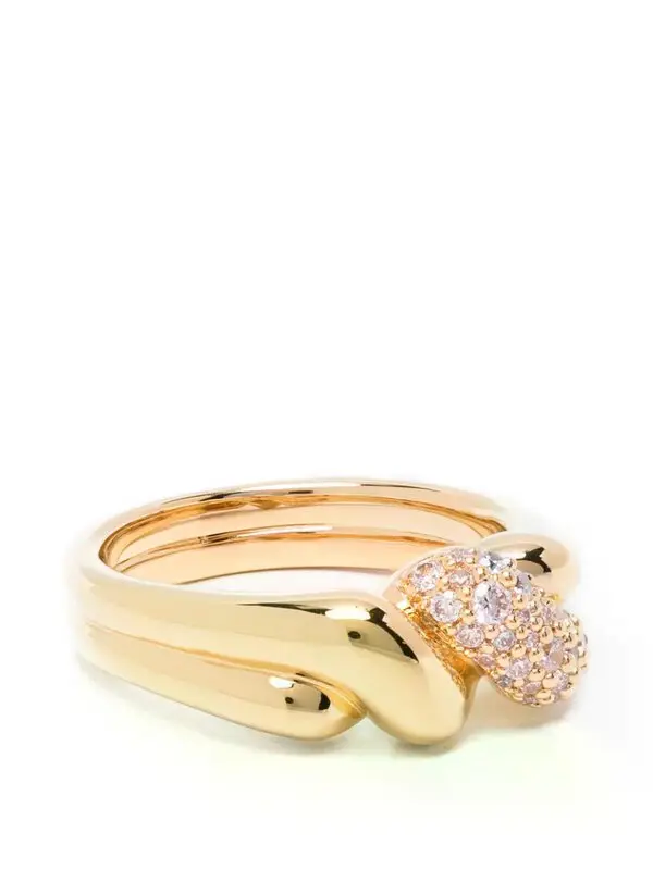 MISSOMA Molten Double Statement Ring - Gold