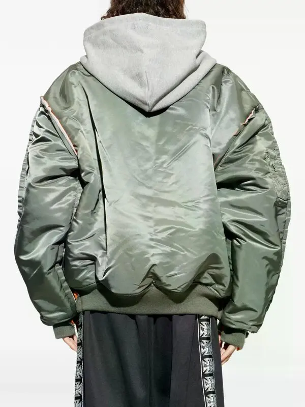Vetements X Alpha Industries Hooded Bomber Jacket
