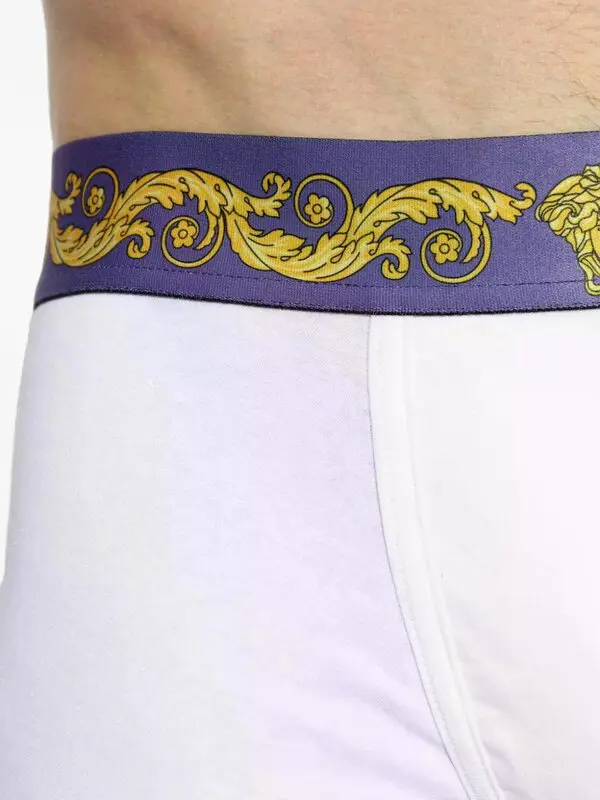 Versace Scroll-print Waistband Boxers