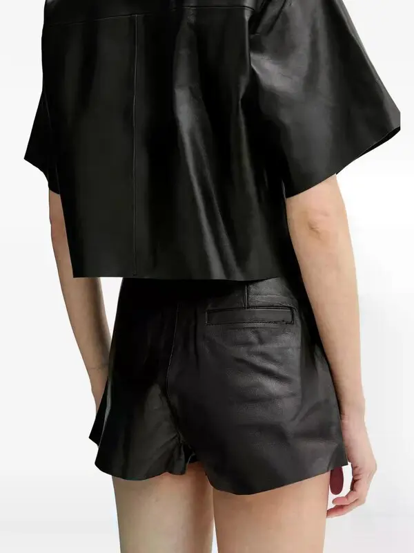 STAND STUDIO Pleated High-waisted Shorts