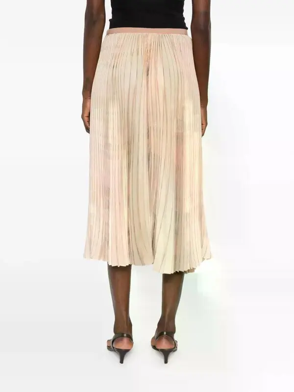 Fabiana Filippi Pleated Midi Skirt - Neutrals