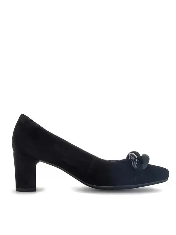 Gabor Block-heel Suede Pumps
