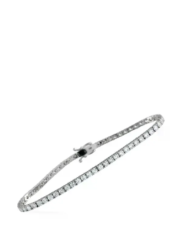 LB EXCLUSIVE Lab-grown Diamond Tennis Bracelet - Silver