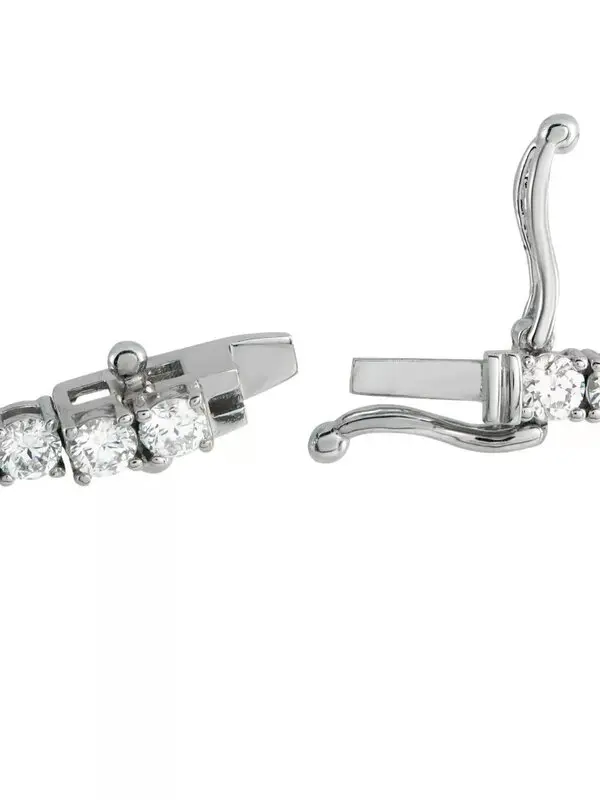 LB EXCLUSIVE Lab-grown Diamond Tennis Bracelet - Silver