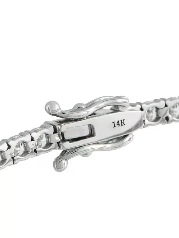 LB EXCLUSIVE Lab-grown Diamond Tennis Bracelet - Silver