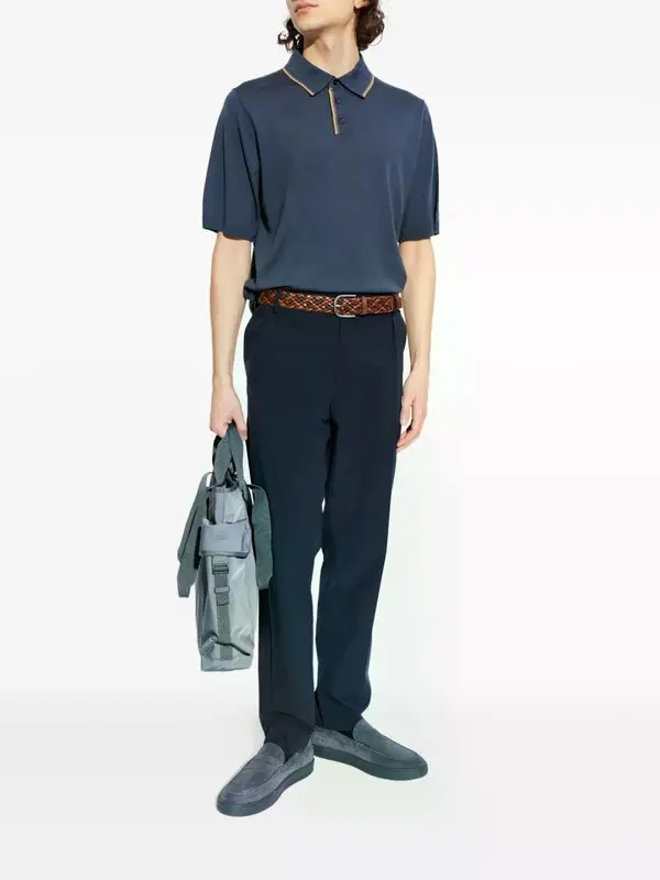 Paul Smith Striped-detail Polo Shirt