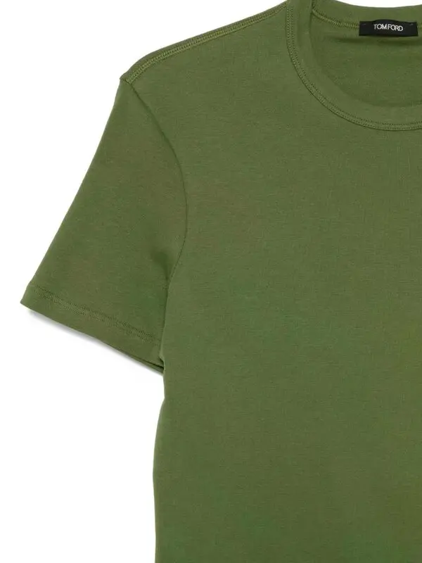 TOM FORD Cotton T-shirt - Green