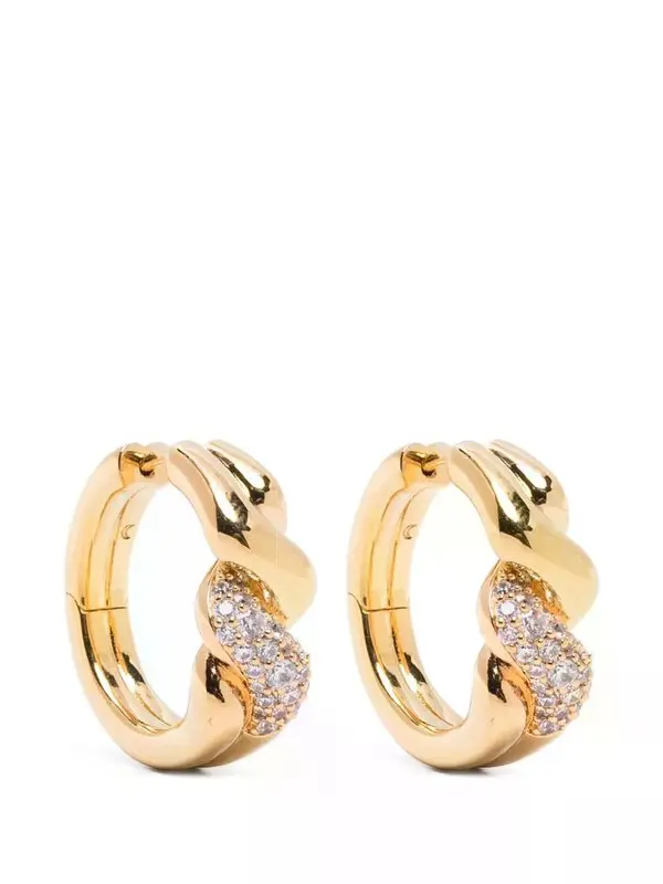 MISSOMA Molten Twisted Small Hoop Earrings - Gold