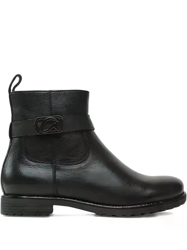 ARA Buckle-detail Ankle Boots