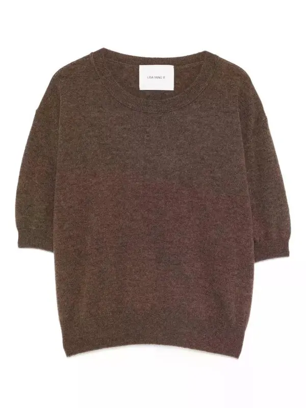 LISA YANG Genevra Short-sleeve Top