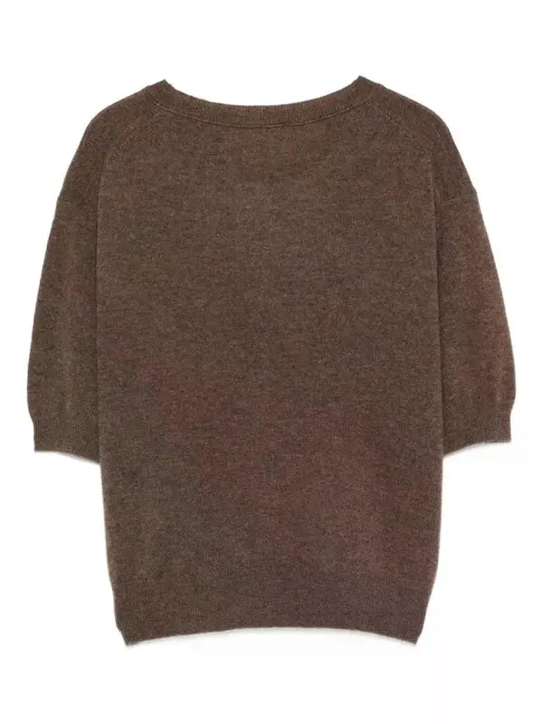 LISA YANG Genevra Short-sleeve Top