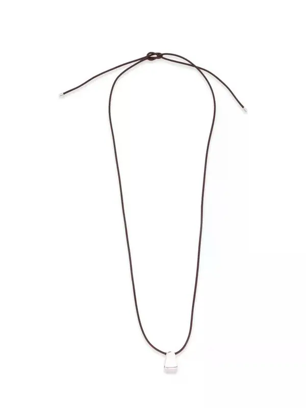 MISSOMA Lucy Williams Arco Cord Necklace - Silver
