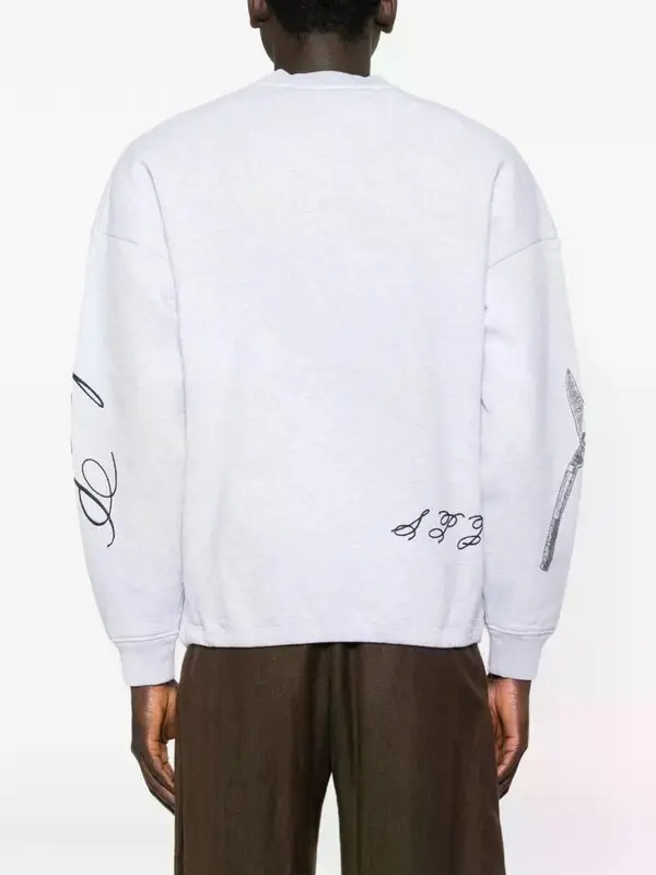 Jacquemus Graphic-print Jacquard Sweatshirt
