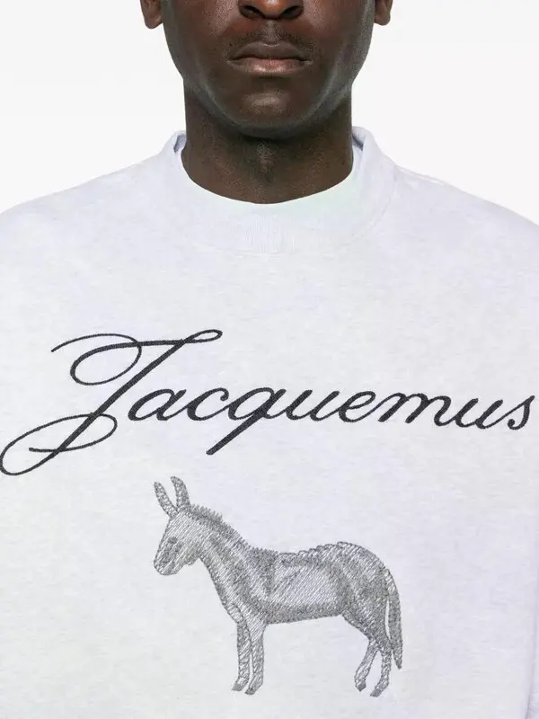 Jacquemus Graphic-print Jacquard Sweatshirt