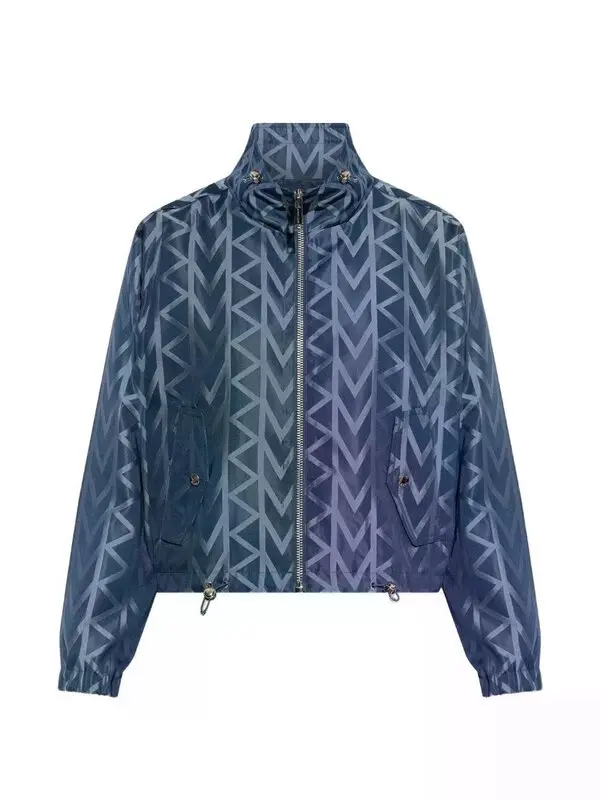Michael Kors Geometric-pattern Zip Jacket