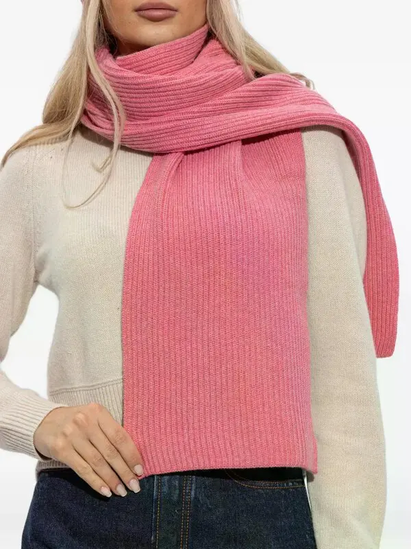 Isabel Marant Étoile Marion Ribbed-knit Scarf - Pink