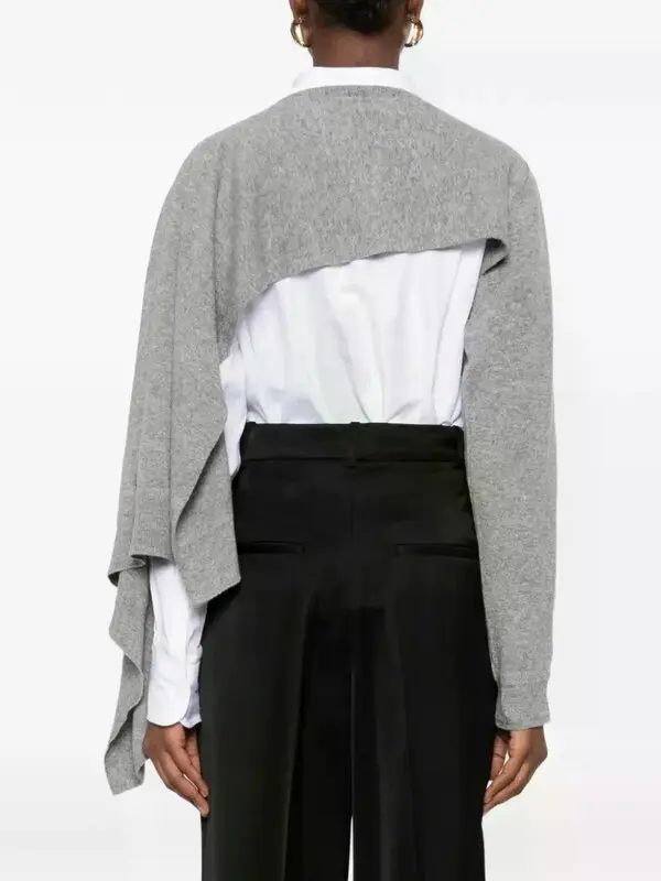 JIL SANDER Asymmetric-sleeve Sweater