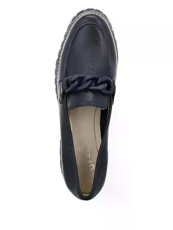 ARA Leather Knot-detail Loafers