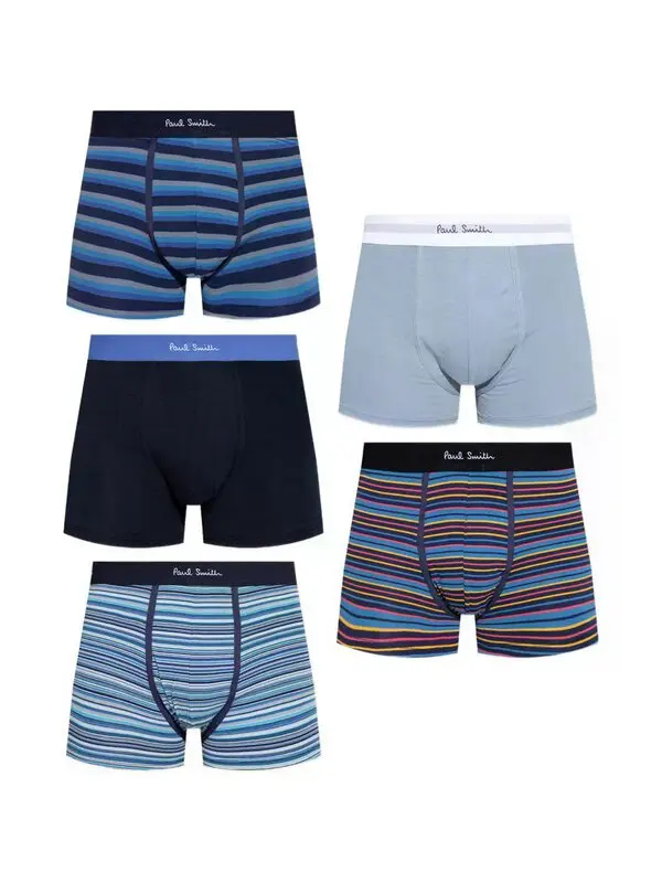 Paul Smith Patterned Boxers - Blue