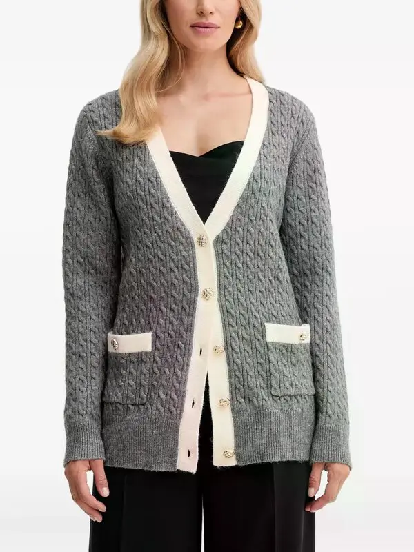 FRACOMINA V-neck Button Cardigan