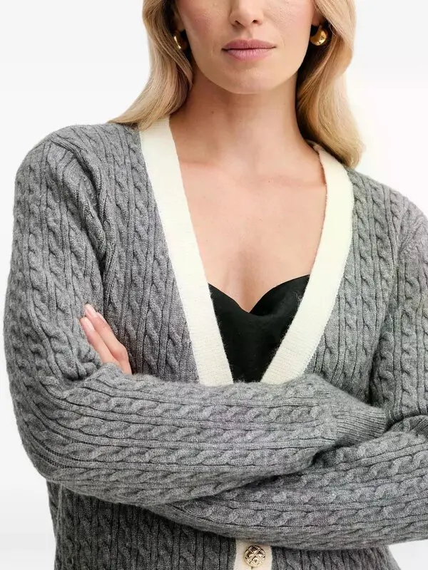 FRACOMINA V-neck Button Cardigan