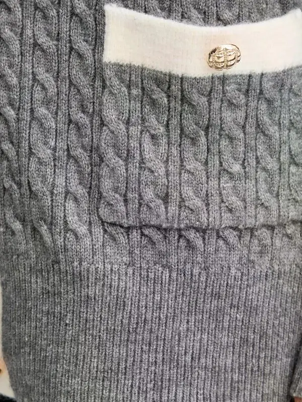 FRACOMINA V-neck Button Cardigan