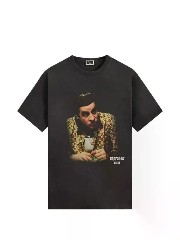 Kith X The Sopranos Silvio Vignette T-shirt - Black