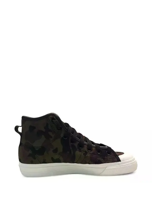 Adidas Nizza Hi Camo Low-top Sneakers - Green