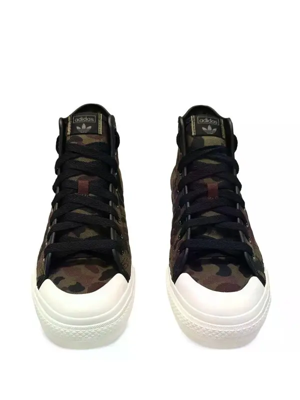Adidas Nizza Hi Camo Low-top Sneakers - Green