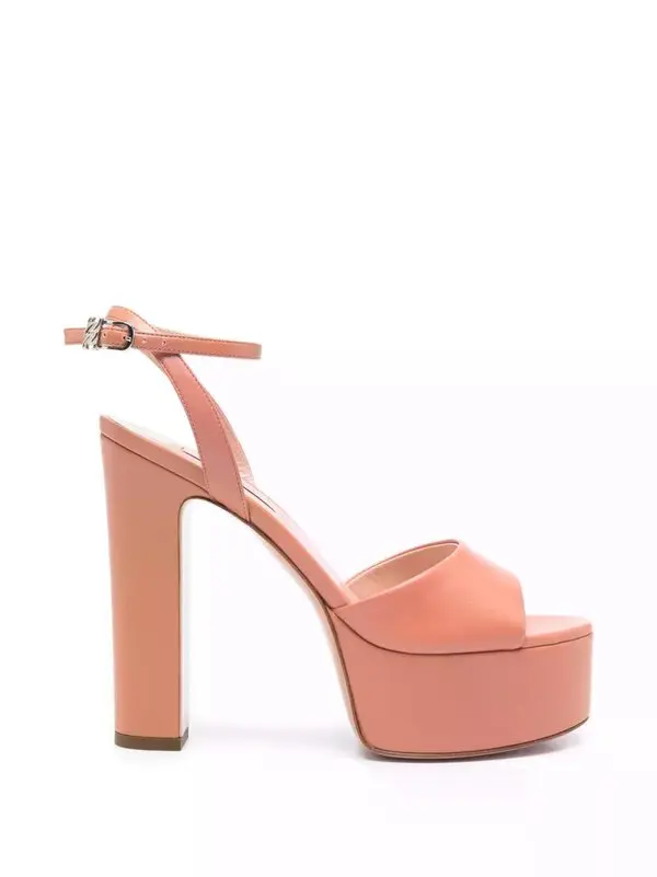 Casadei Platform Ankle-strap Sandals