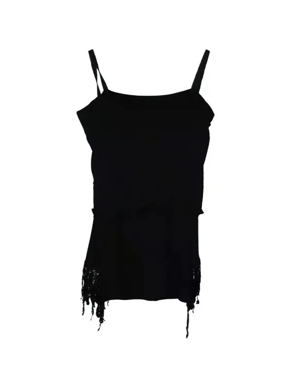 Isa Arfen Off-shoulder Top With Fringed Detail
