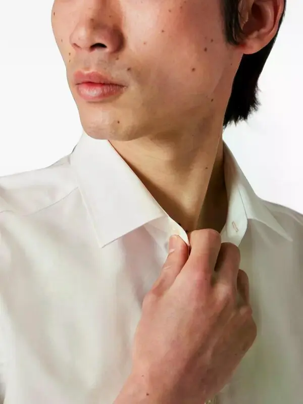 Paul Smith Buttoned Shirt - White