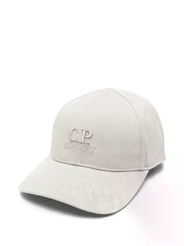 C.P. COMPANY Logo Baseball Cap - Grey