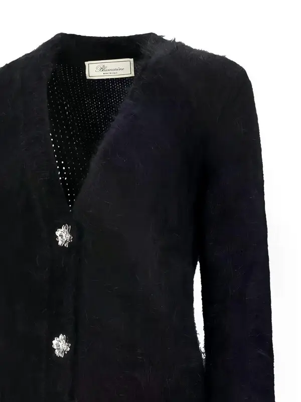 Blumarine Single-breasted Knitted Coat