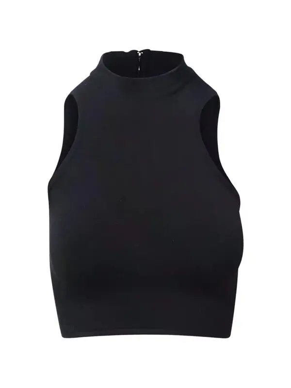 Versace Halter-neck Cropped Top