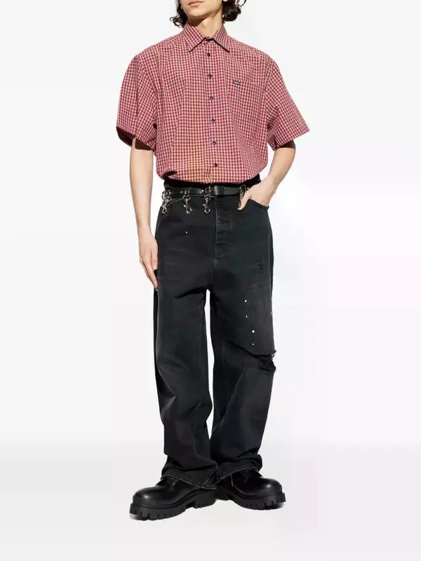 Vetements Check Short-sleeve Shirt