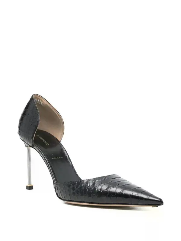 TOM FORD Pointed Metal Heel Pumps
