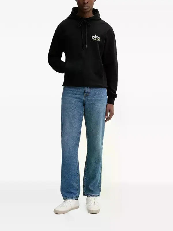 Iceberg Five-pocket Straight Leg Jeans