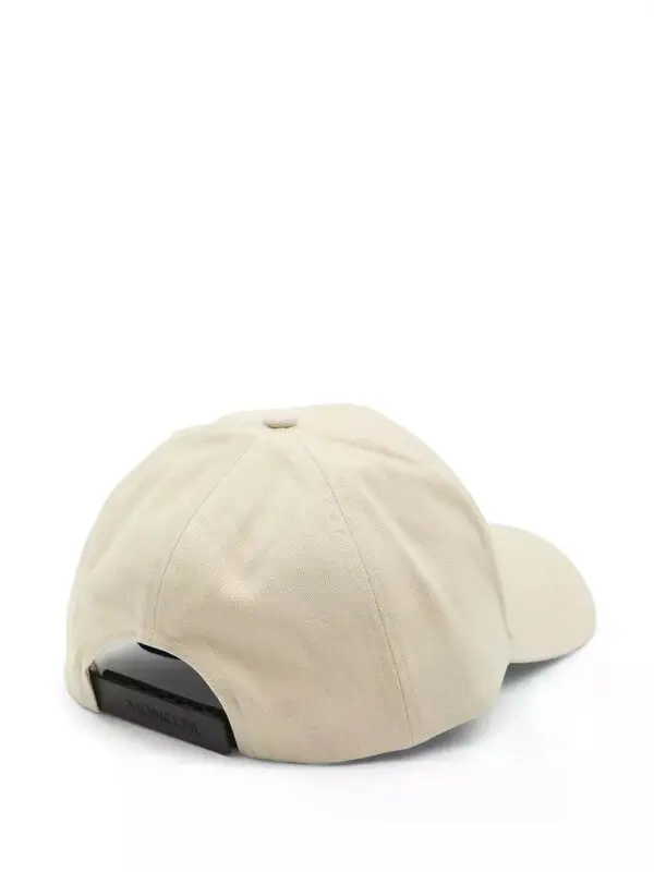 Moncler Logo-patch Baseball Cap - Neutrals