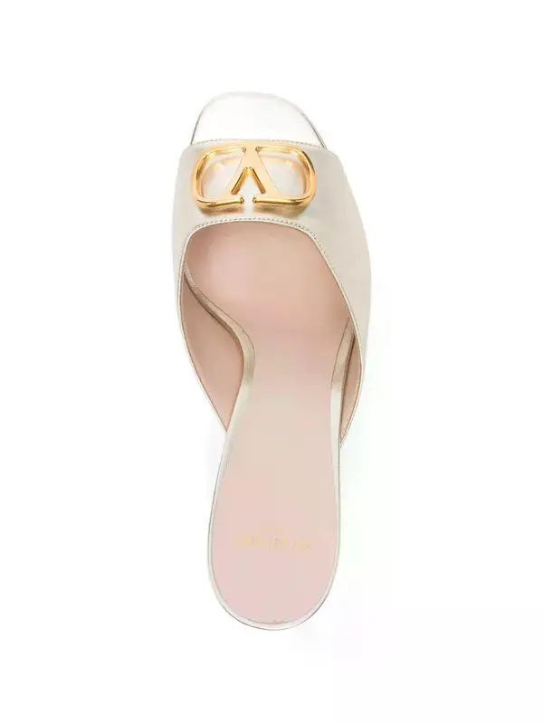 Valentino Garavani V-logo Heeled Sandals