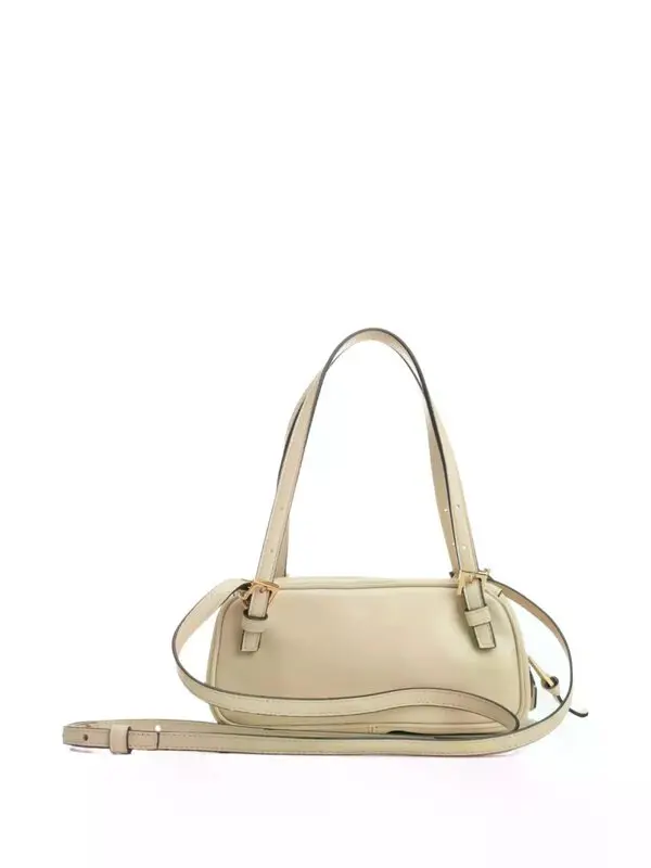 Versace Logo-plaque Tote Bag - Neutrals