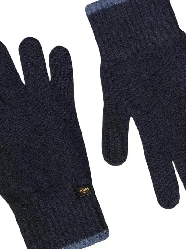 MOORER Easton-cws Ribbed-cuff Gloves