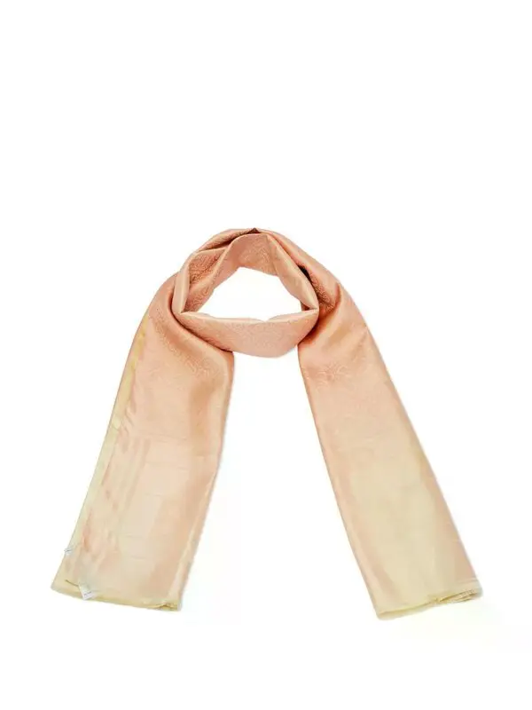 Burberry Logo-monogram Silk Scarf