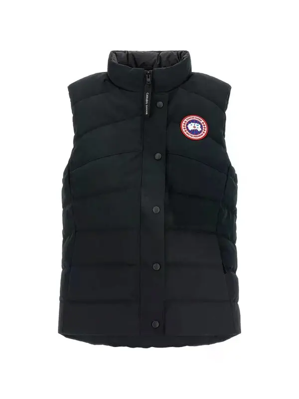 Canada Goose Quilted Logo Patch Vest